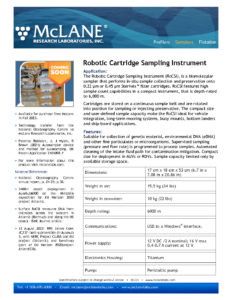 McLane RoCSI Datasheet - McLane Labs