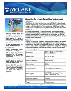 McLane RoCSI Datasheet - McLane Labs